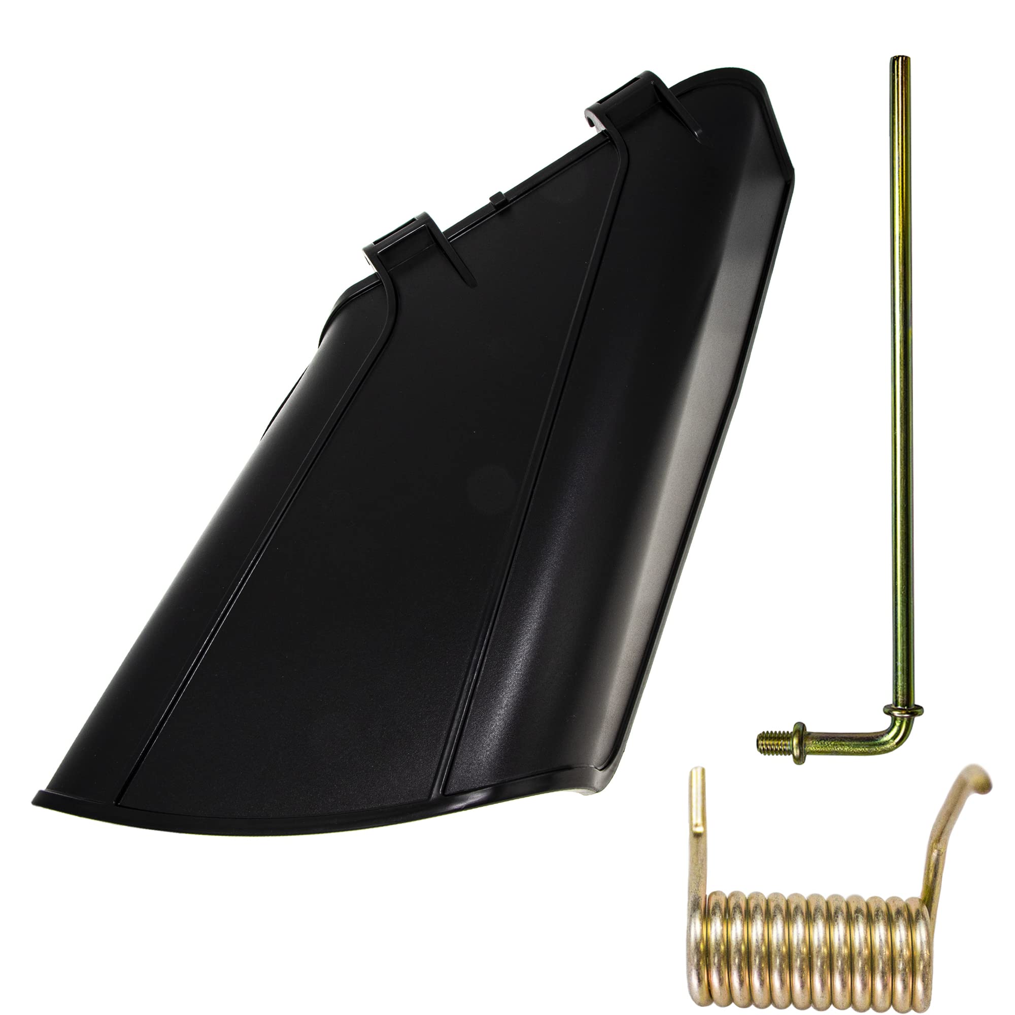 Genuine OEM Exmark Deflector Chute, Torsion Spring, and Pivot Rod Kit ...