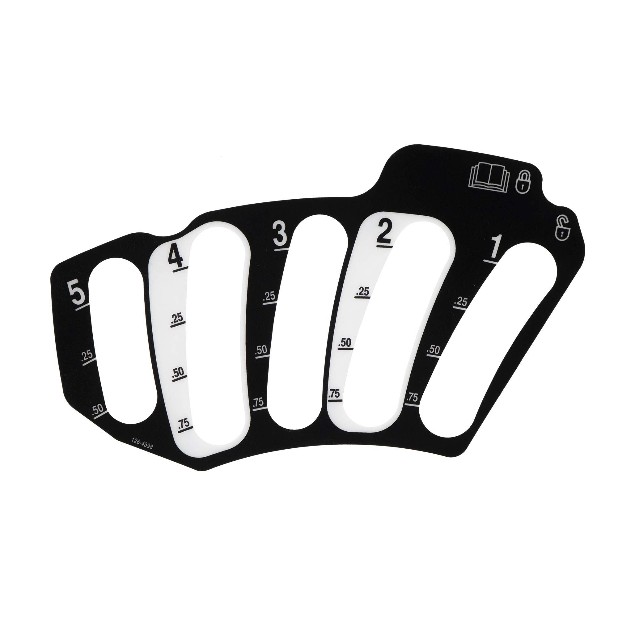 Genuine OEM Exmark Part # 126-4398 Height of Cut Decal – Bill's Place ...