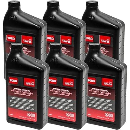 Genuine OEM Toro Part # 138-6053 Full Synthetic 10W-30 Engine Oil Quar ...