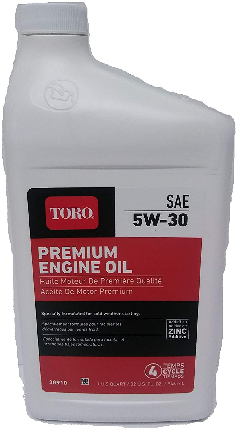 Genuine OEM Toro Part # 38910 SAE 5W-30 4 Cycle Winter Engine Oil 32oz ...